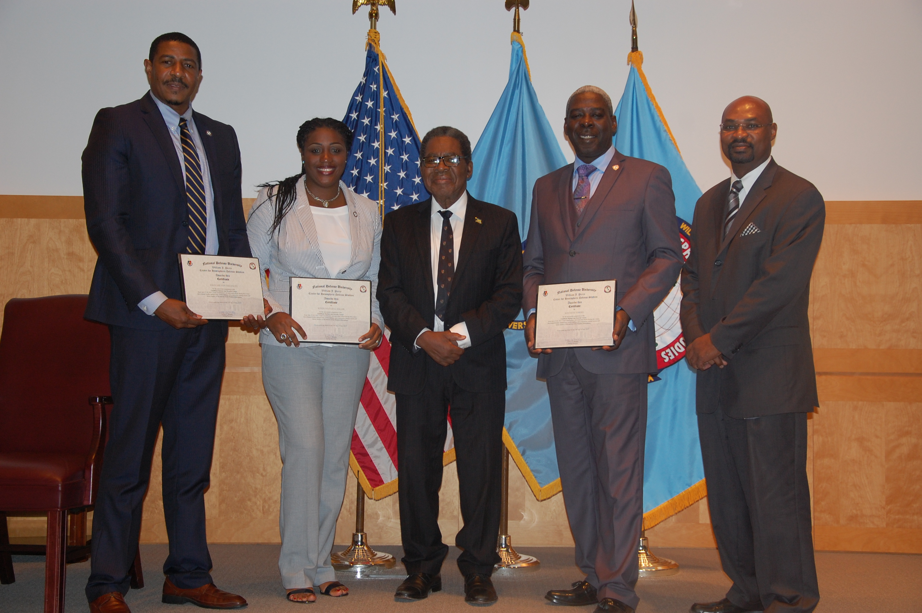 Bahamians graduate from Caribbean Defense and Security Course (CDSC) in ...