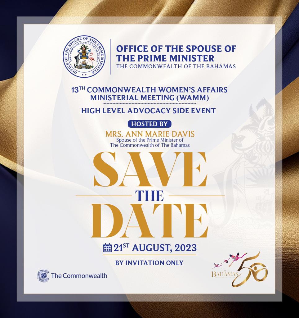 1st Lady Save the date - Ministry of Foreign Affairs The Commonwealth of The Bahamas