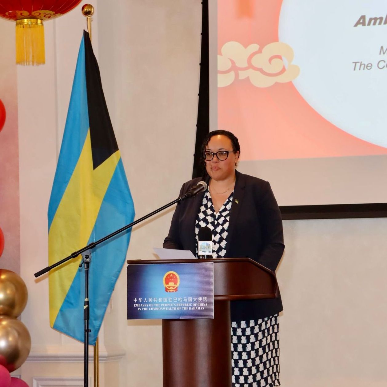 Director General Jerusa Léa Ali delivers remarks at the 2024 Chinese ...