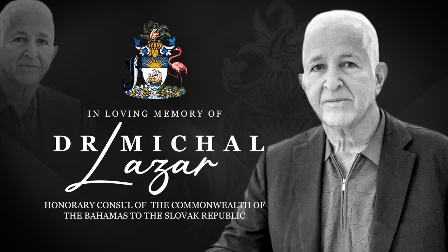 Statement of Condolence on the Passing of Honorary Consul Dr. Michal Lazar