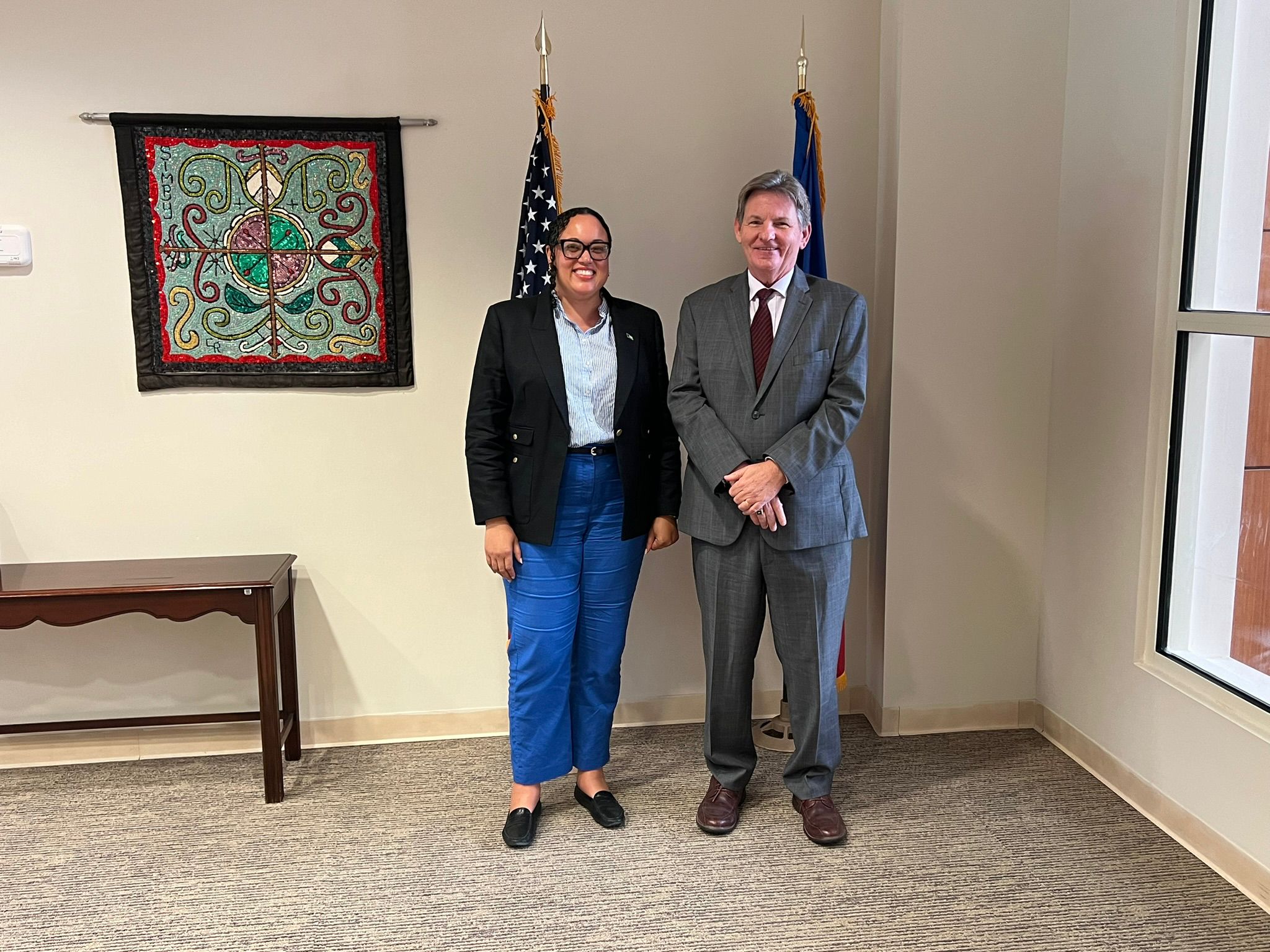 Director General Jerusa Ali Meets with Partners in Haiti